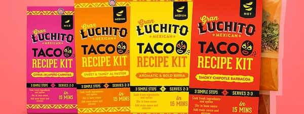 At-Home Mexican Recipe Kits : taco recipe kits 1