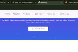 Presentation Creation Tools : SlideGenie