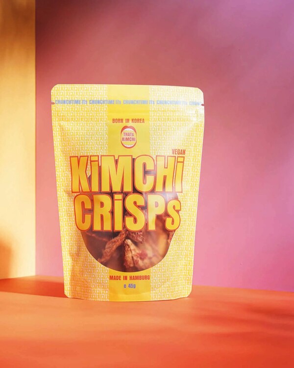 Snackable Kimchi Crisps : kimchi crisps