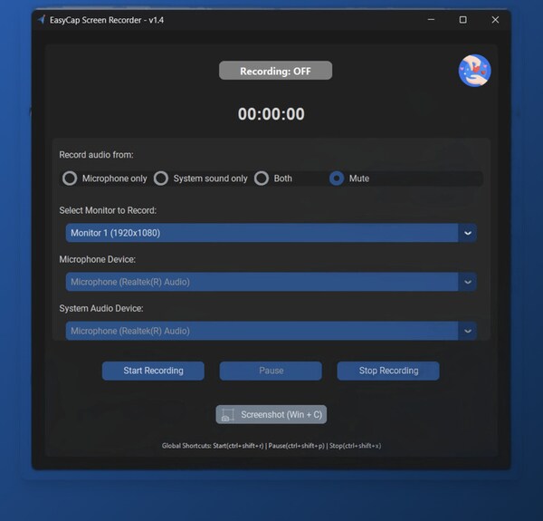 Screen Recording Tools : EasyCap