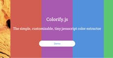 Web Design Color Tools : Colorify.js