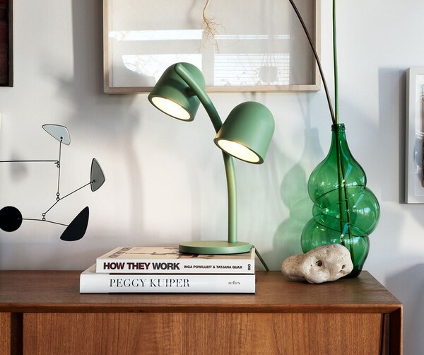 Bold Playful Lighting Design : Little Lebow table lamp