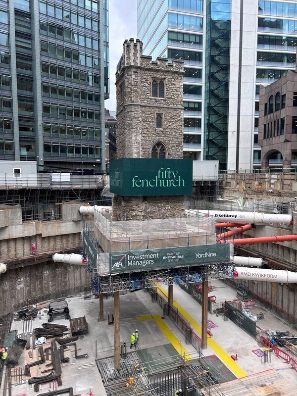 Heritage Tower Suspensions : 50 Fenchurch Street project