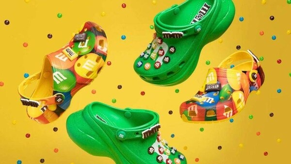 Vibrant Candy-Covered Clogs : M&M’S x Crocs Collection
