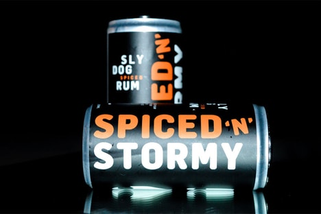 Fiery Canned Rum Cocktails : SLY DOG Rum Spiced ‘n’ Stormy