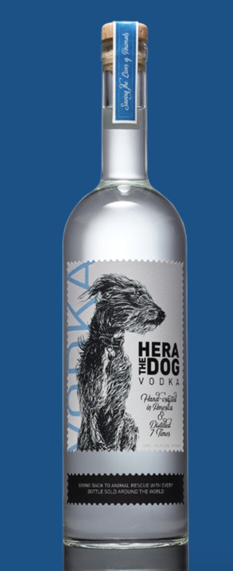 Animal Welfare-Focused Vodka Brands : Hera the Dog Vodka