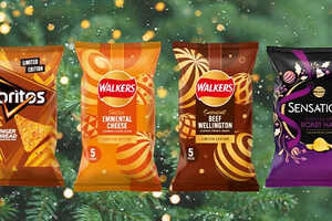 Holiday-Flavored Snack Chips : PepsiCo Christmas snacks