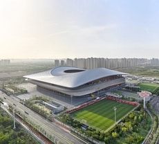 Curved Stadium Structures : Xi’an International Football Centre