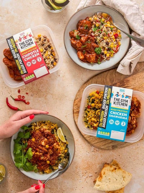 High-Protein Takeout-Inspired Meals : The Gym Kitchen chilled meals
