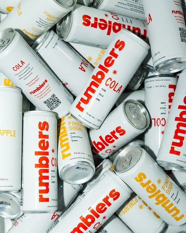 RTD Rum Cola Cocktails : rumblers cola