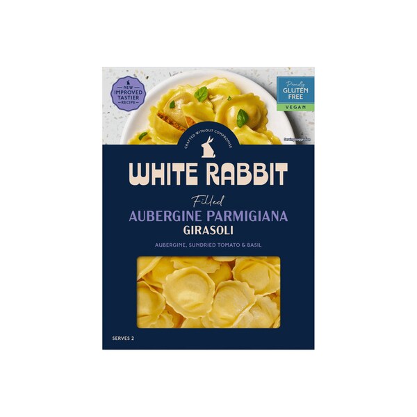 Filled Gluten-Free Pastas : White Rabbit Girasoli pasta range