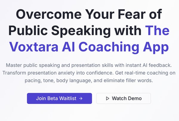 Advanced Speech Coach Apps : AI coaching app