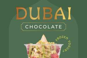 Dubai-Style Frozen Yogurts : pinkberry Dubai Chocolate Frozen Yogurt