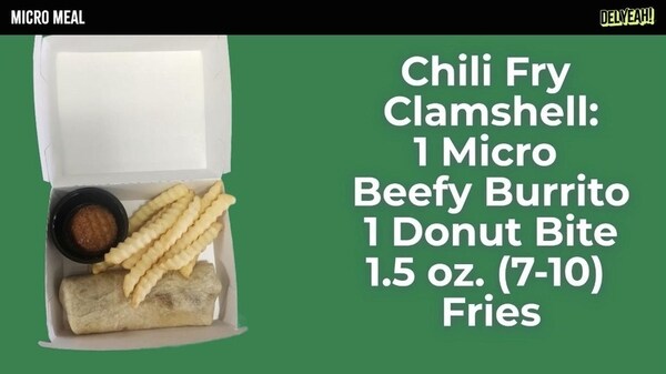 Snackable Value Meals : micro meal