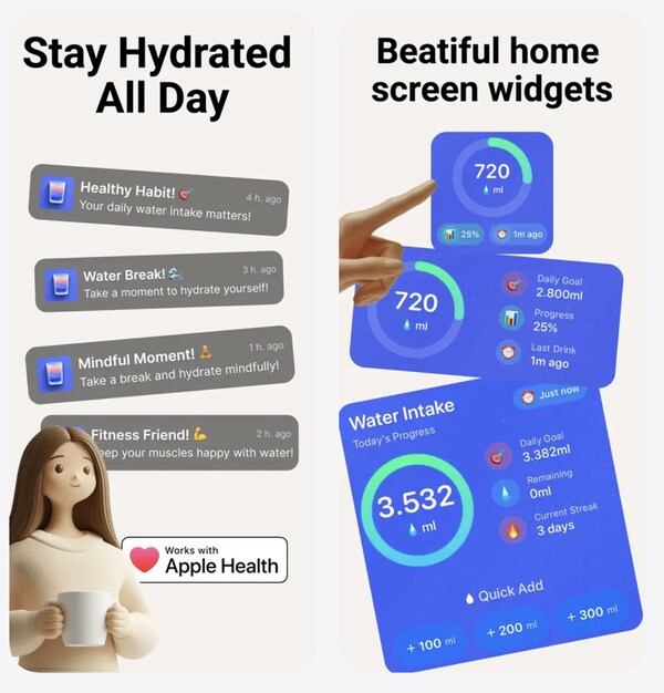 Smart Hydration Tracking : Drinko