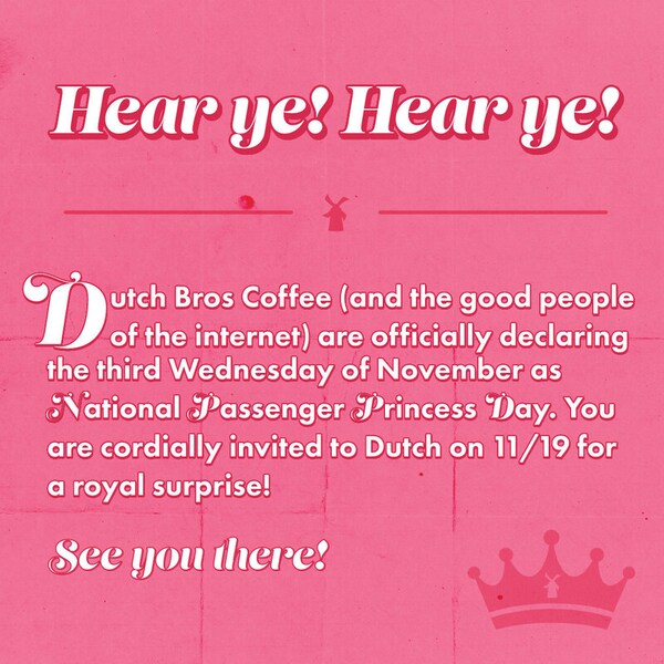 Cheeky Passenger Princess Campaigns : Passenger Princess day
