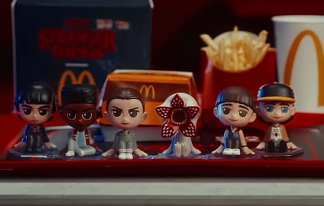 Sci-Fi Show QSR Meals : McDonald's x Stranger Things