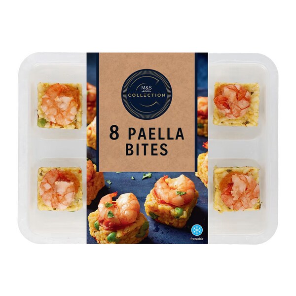 Poppable Paella Bites : Paella Bites