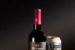 Ominously Dark Red Wines : Severed Red
