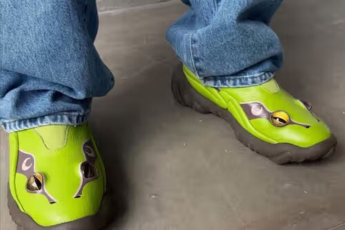 Frog Inspired Clogs : frog clog