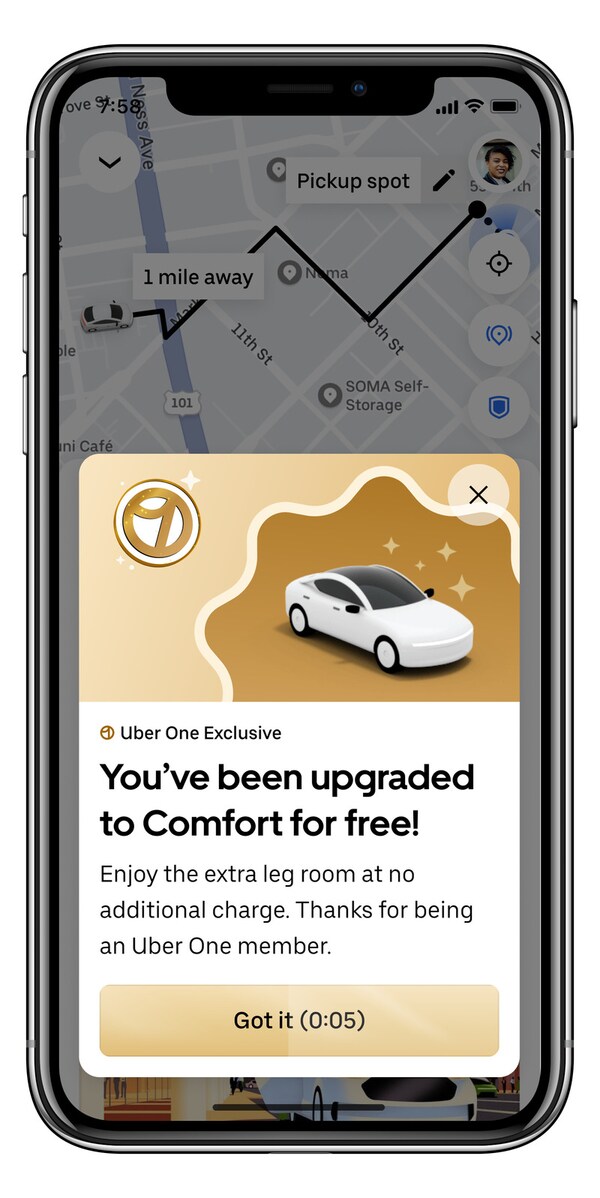 Expanded Membership Benefits : Uber One Family Sharing
