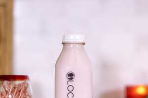 Festive Pink Milks : Merry Mint Milk