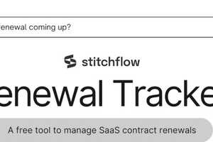 SaaS Renewal Managers : Renewal Tracker By Stitchflow