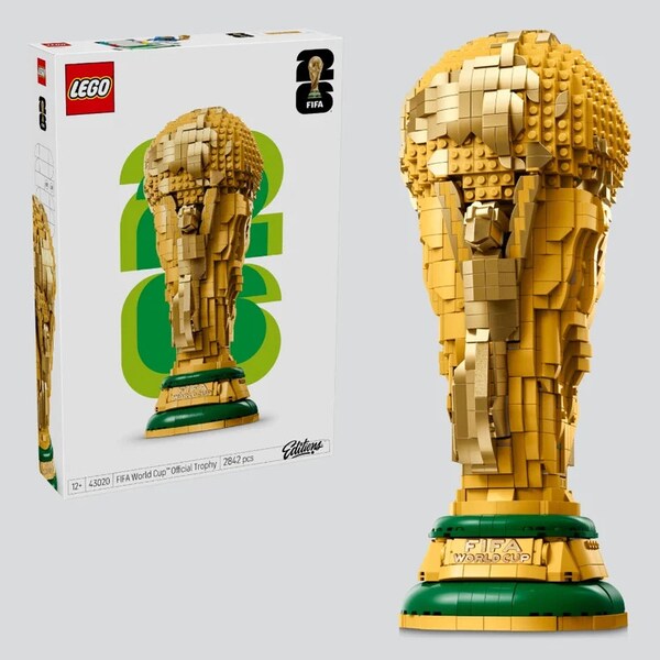 Buildable Sports Icons : lego World Cup Trophy