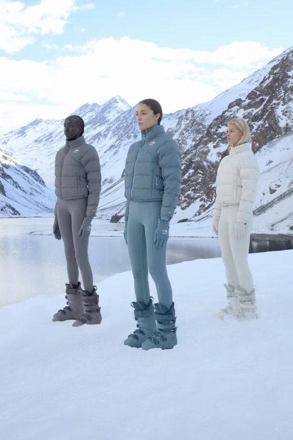Technical Skin-Tight Mountaineer Garments : The North Face and SKIMS