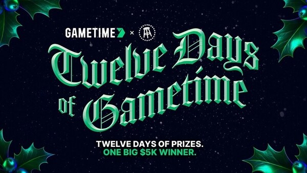 Seasonal Promotional Sweepstakes : 12 Days of Gametime