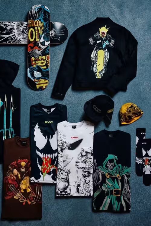 Comic Collab Apparel : ovo x marvel