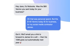 Text-Based Bookkeeping Apps : Nobooks