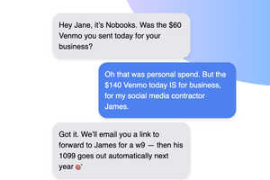 Text-Based Bookkeeping Apps : Nobooks