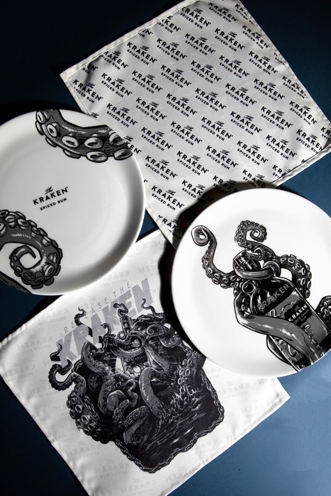 Artist-Designed Collectible Dining Sets : Killer Napkins