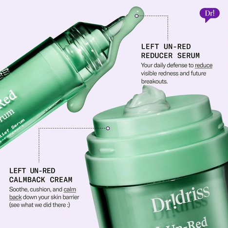 Redness-Reducing Treatment Serums : Left Un-Red Reducer Serum