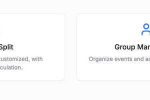 Group Expense Managers : Fair Split