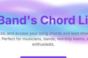 Collaborative Music Tools : ChordVault