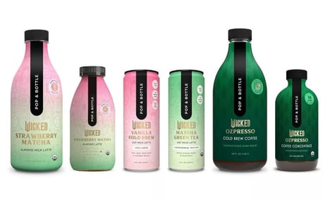 Musical Cafe Drink Ranges : Pop & Bottle Wicked: For Good