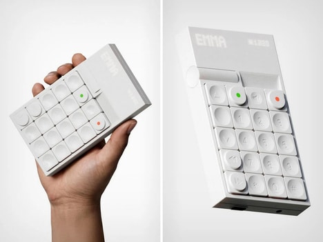 Cubic Industrial Phone Models : minimalist phone concept