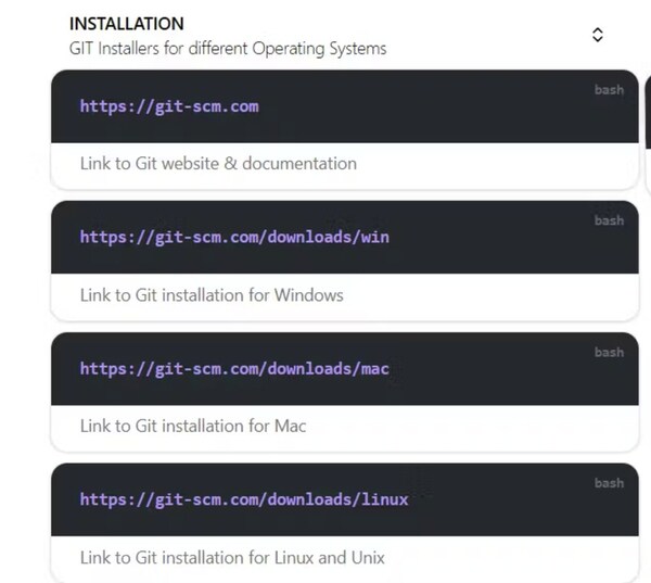 Version Control References : Git Cheat Sheet