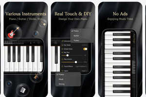 Mobile Piano Simulators : Piano Widget
