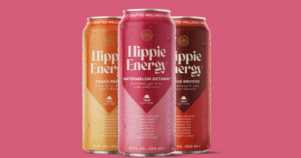 Hydration-Driven Wellness Energy Drinks : Hippie Energy