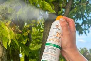 Continuous-Spray Bug Sunscreens : continuous spray sunscreen