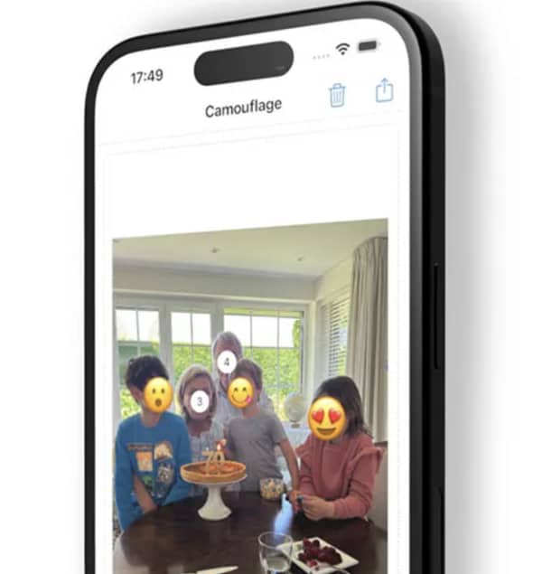 Photo Redaction Tools : Camouflage For iOS