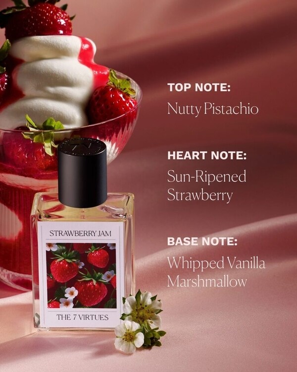 Jammy Berry Perfumes : Strawberry Jam by The 7 Virtues