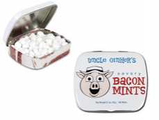 Bacon Flavoured Mints: Uncle Oinker's