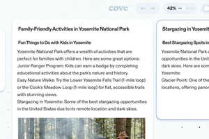 Visual Thinking Workspaces : Cove AI