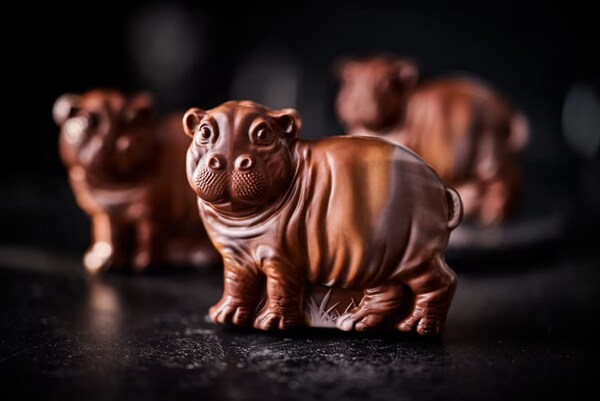 Hippo-Shaped Chocolates : Hiccup the Hippo