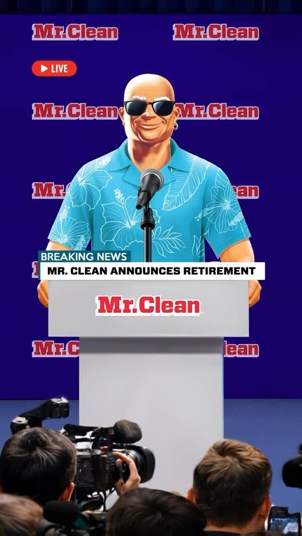Cleaning Mascot Retirements : mr clean