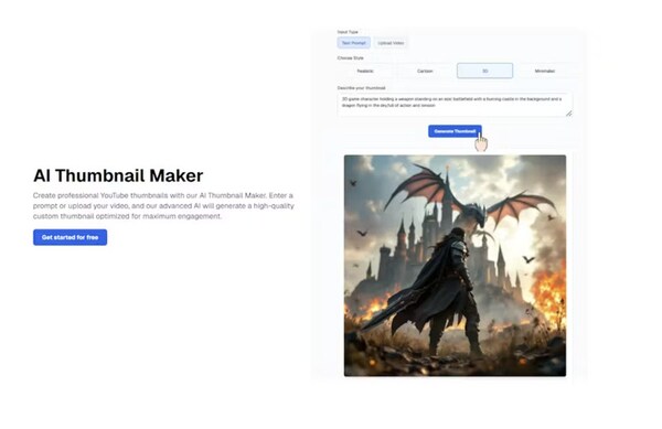 Thumbnail Design Tools : AI Thumbnail Maker